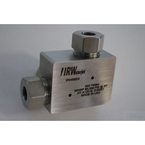 3/8" Elbow For Waterjet Cutting Systems | IRWaterjet
