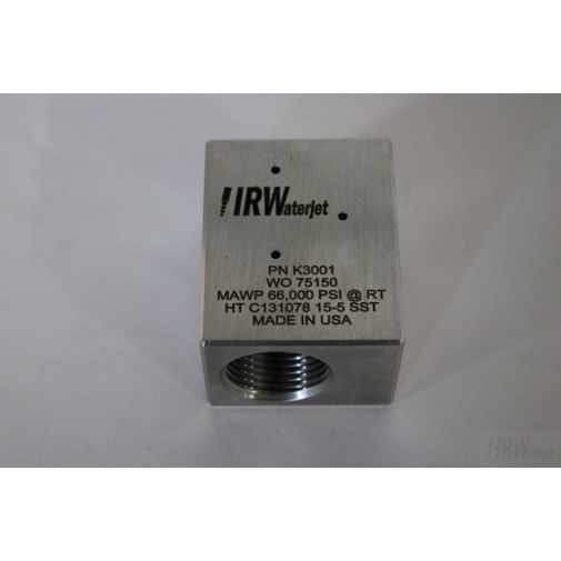 Pneumatic Valve Body | IRWaterjet